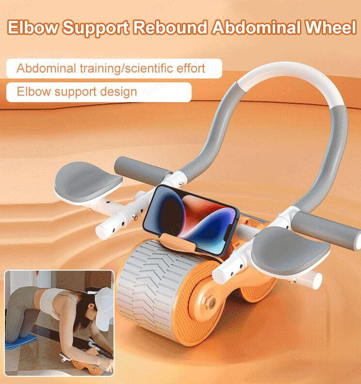 Elbow Support Automatic Rebound Abdominal Wheel – PKEmart