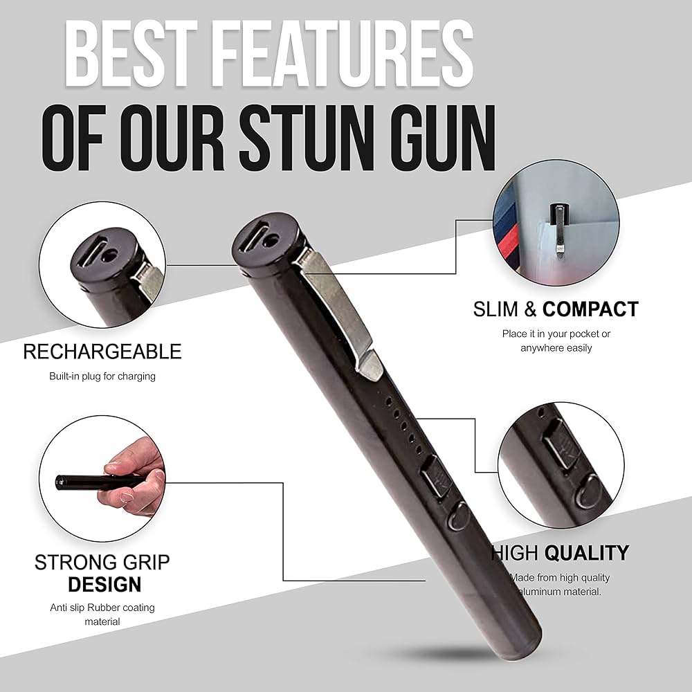 Tactical HIGH Power 25,000,000 Stun Pen – PKEmart