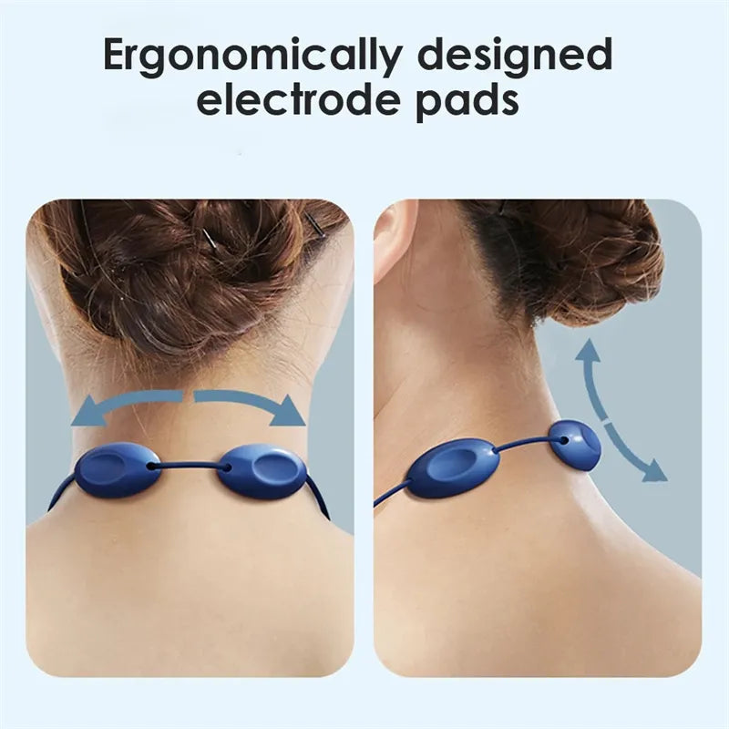Smart Neck Massager EMS Pulse Heating – PKEmart
